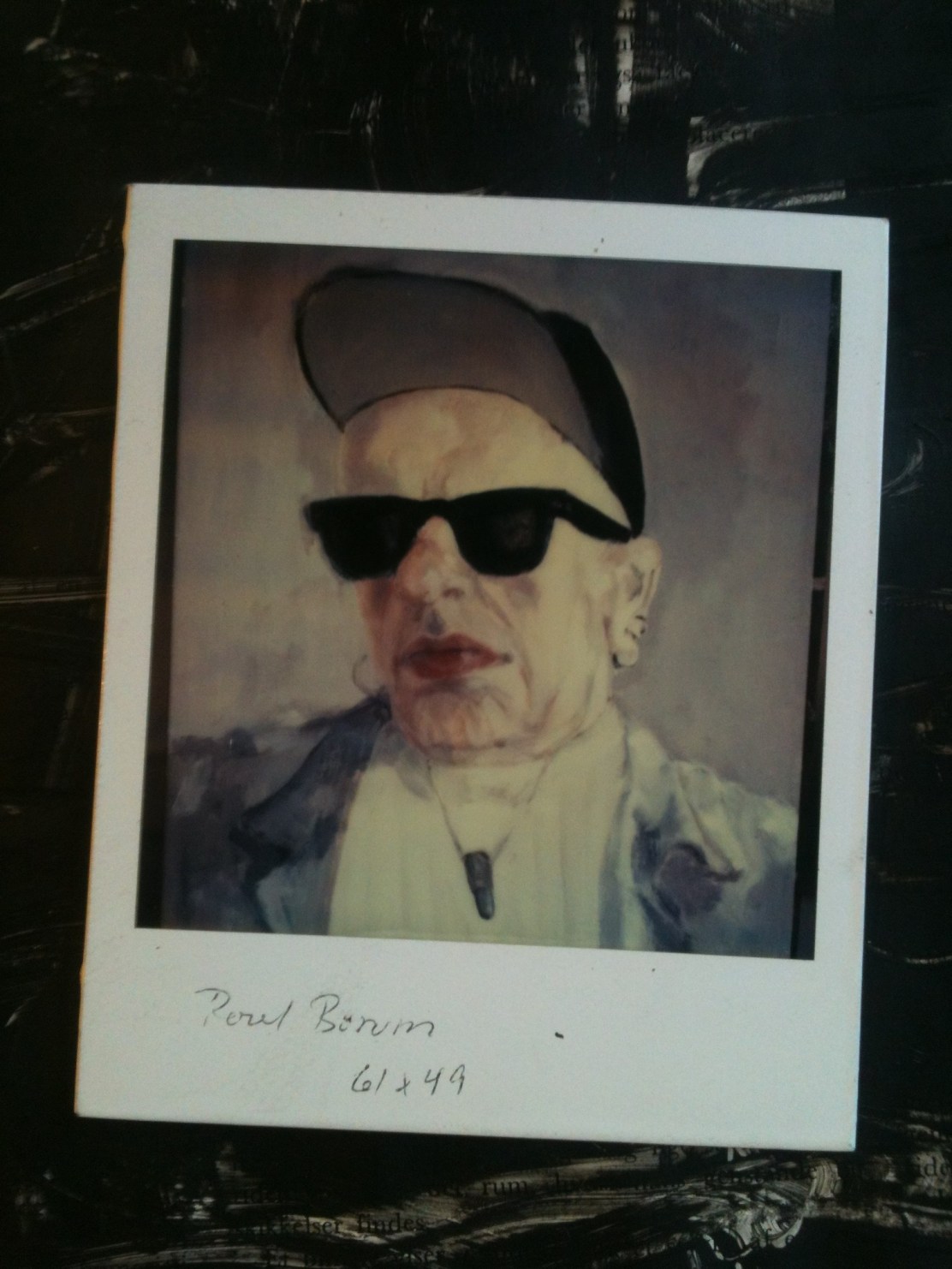 Poul Borum malet af Claus Rohland – Bongorama.dk